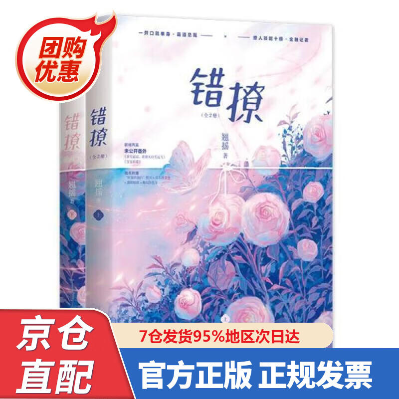 【新书】错撩：全2册（白鹿、王鹤棣主演电视剧《以爱为营》原著小说！新增超万字番外！随书附赠“时宴的独白”折页