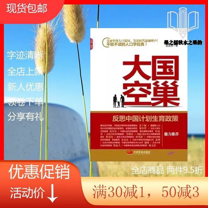 大国空巢:反思中国计划生育政策 现货秒发