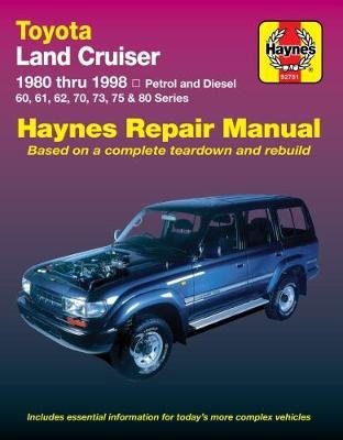 Toyota Land Cruiser (1980 - 1998) Haynes Repair Manual