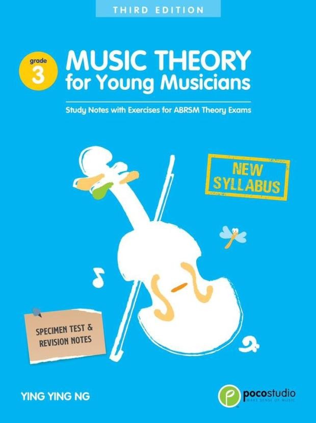 英皇乐理POCO Music Theory for Young Musicians 12345级含答案+ 3级英文黑白内页