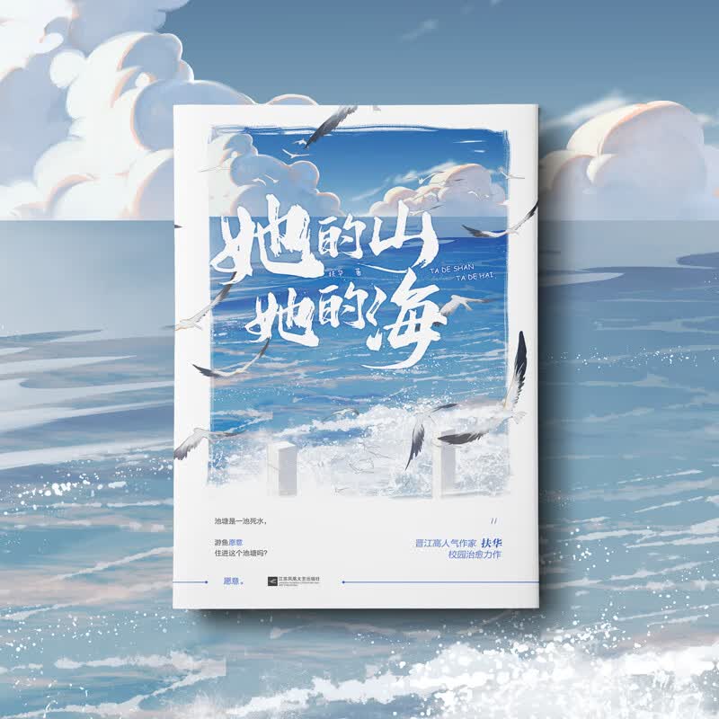 影印书籍 她的山她的海 扶华著双向救赎文青春校园成长言情纯爱百合小说实体 绝版影印