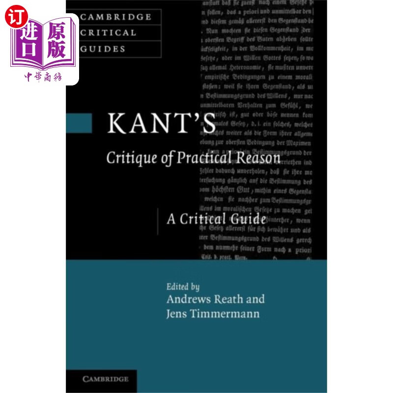 海外直订Kant's 'Critique of Practical Reason' 康德的“实践理性批判”