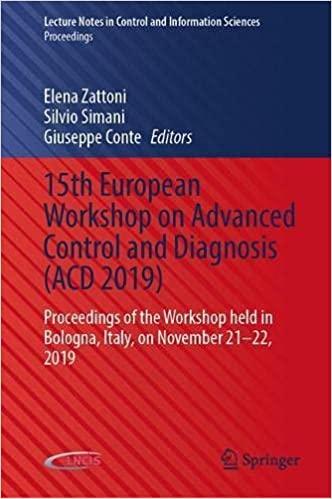 15th European Workshop on Advanced Control and D