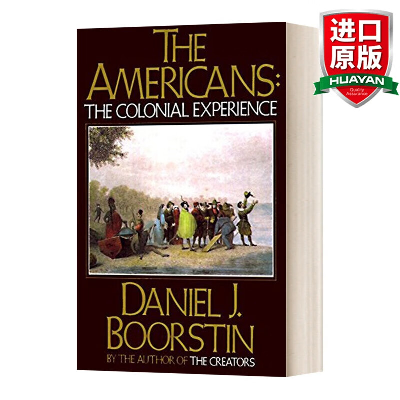 The Americans The Colonial Experience 英文原版 美国人三部曲1殖民地历程 普利策奖作者 英文版 进口英语原版书籍