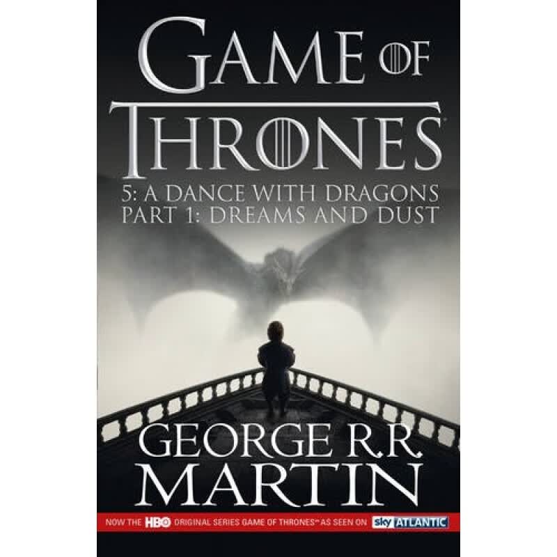 预售 英文原版 A Dance with Dragons: Part 1 Dreams and Dust
