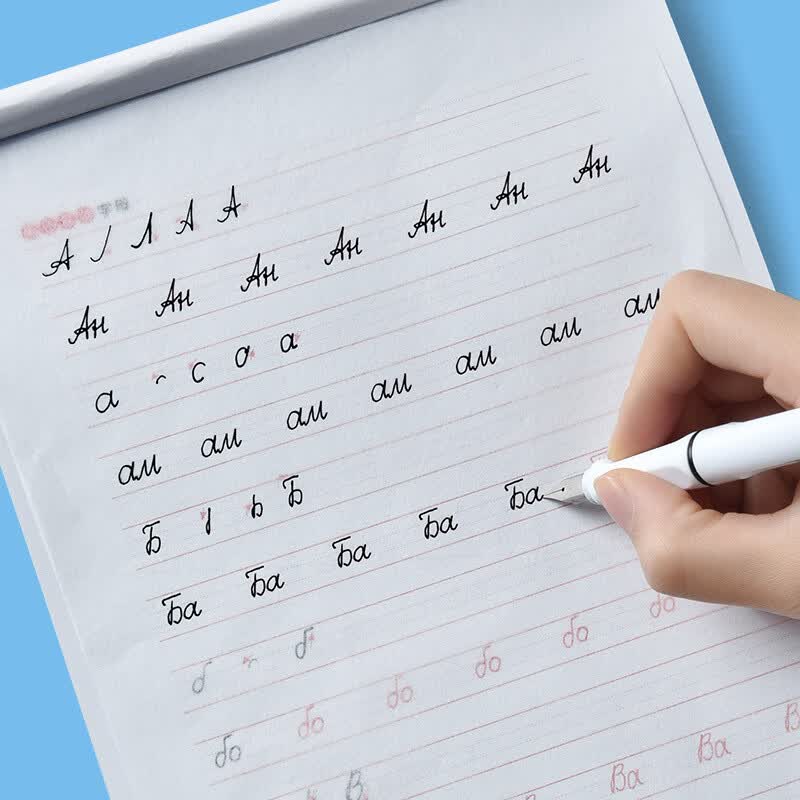 俄语字帖每天一点俄文33个基础字母20组主题词汇高频口语名篇佳段标准手写体钢笔临摹字帖零基础初学者大