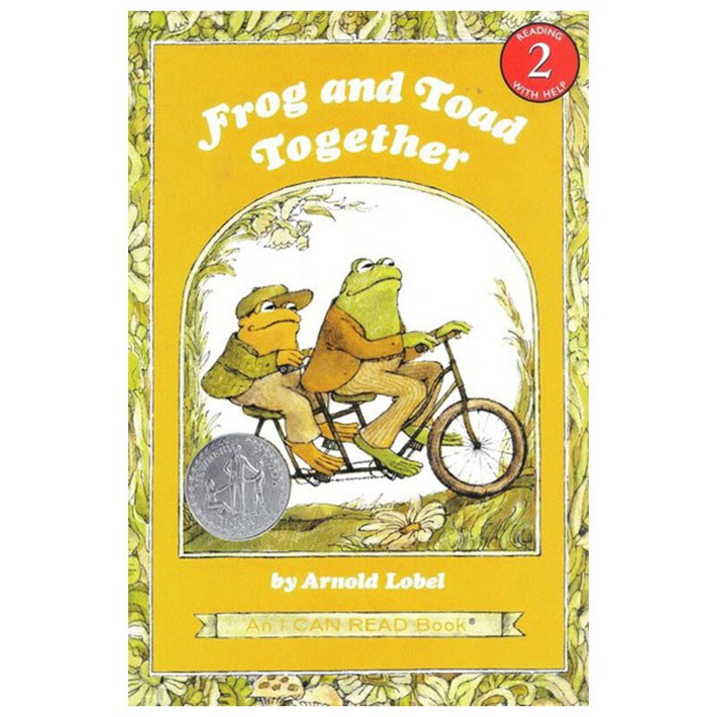预售 英文原版绘本 I Can Read Level 2 青蛙与蟾蜍系列 Frog and Toad Together 汪培珽第三阶段 英语启蒙认知分级读物 . 绿山墙图书