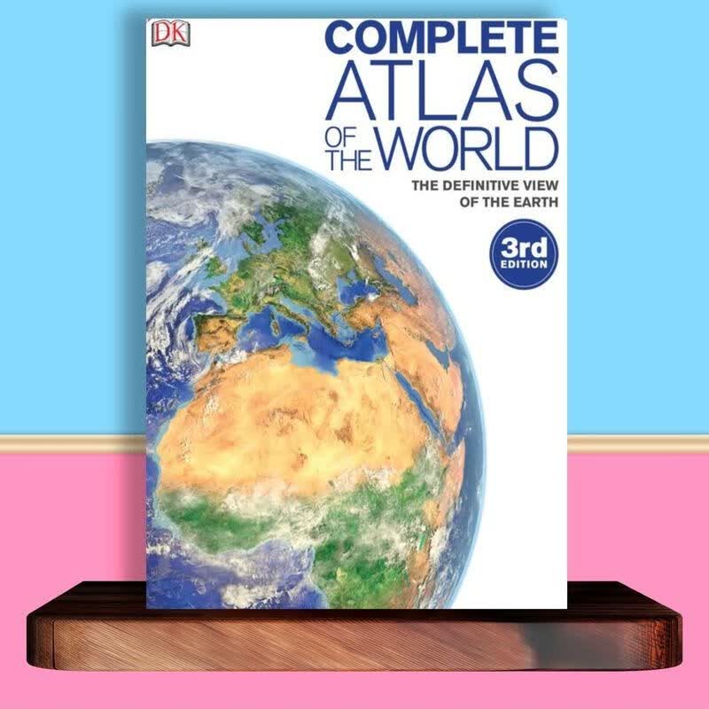 Complete Atlas of the World 全彩纸质英文 完整世界集三版 彩色纸质版