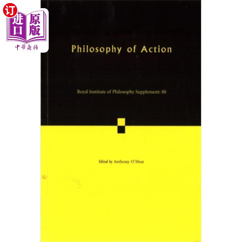 海外直订Philosophy of Action 哲学的行动