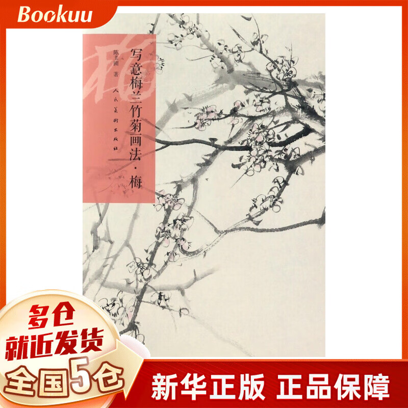 写意梅兰竹菊画法(梅)