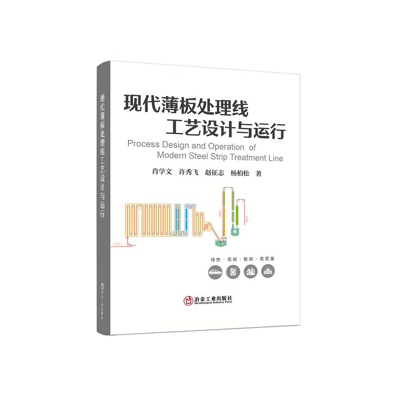 现代薄板处理线工艺设计与运行/肖学文等著