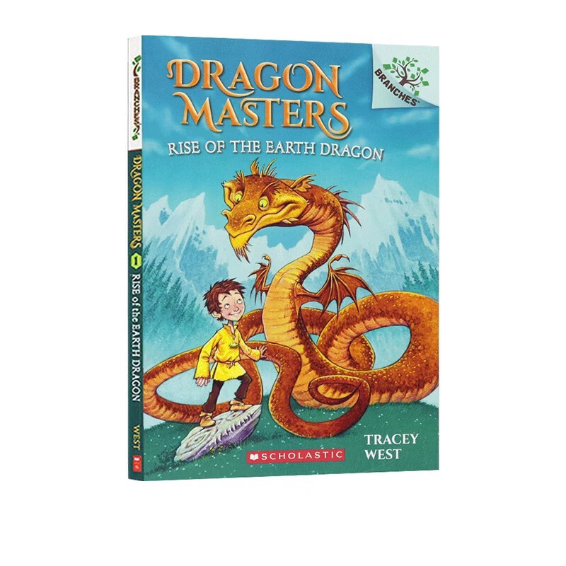 驯龙大师 #1 Dragon Masters 学乐大树系列 Rise Of The Earth Dragon 英文原版桥梁章节书 Scholastic Branches . 梦想童趣城