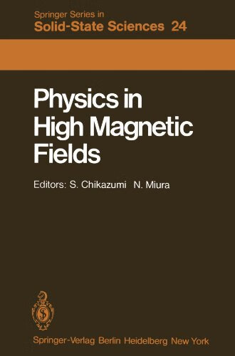 Physics in High Magnetic Fields