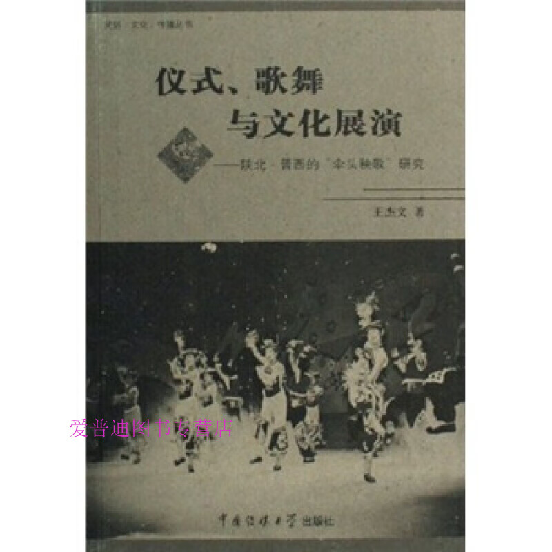 仪式、歌舞与文化展演 陕北·晋西的伞头秧歌研究 王杰文【好书，下单速发】