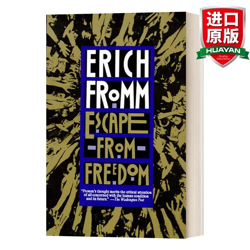 Escape from Freedom 英文原版 逃避自由 英文版 进口英语原版书籍