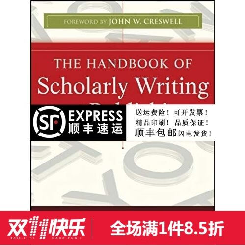 The Handbook of Scholarly Writing and Publishing #4996
