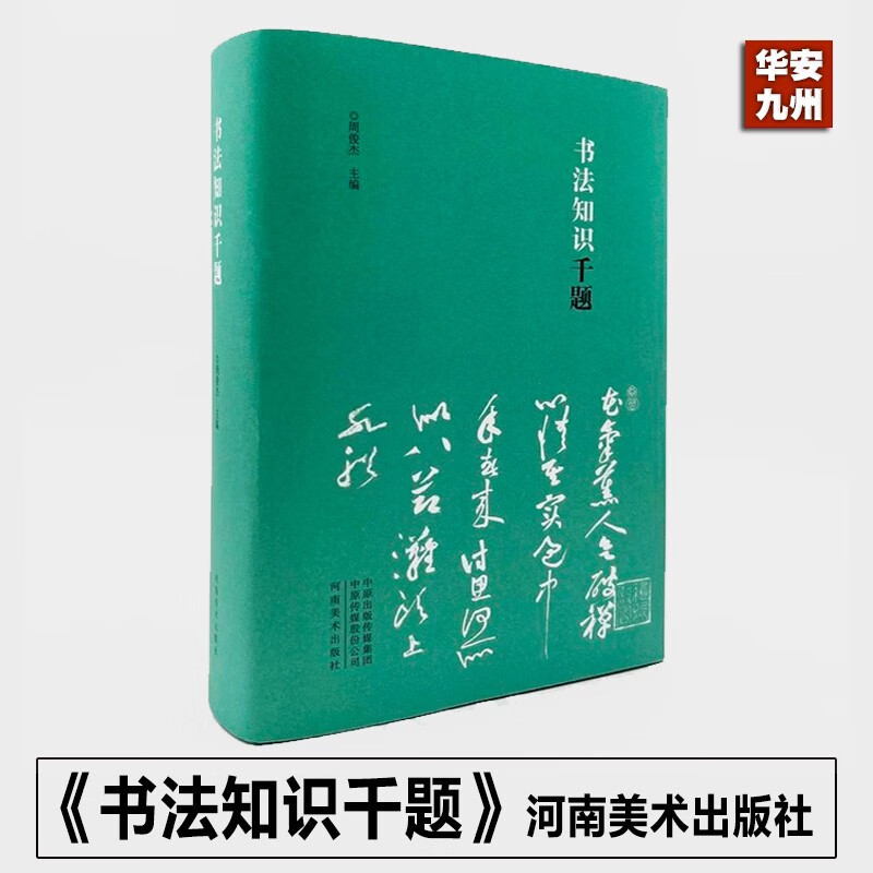 书法知识千题 周俊杰编 名家撰写书法解题书法专业人士书法爱好者初学者及辅导班及书法教师书法工具书河南美术