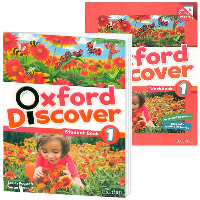 进口原版 牛津少儿英语教材 oxford discover 学生套装 英文原版 旧版1级别学生用书
