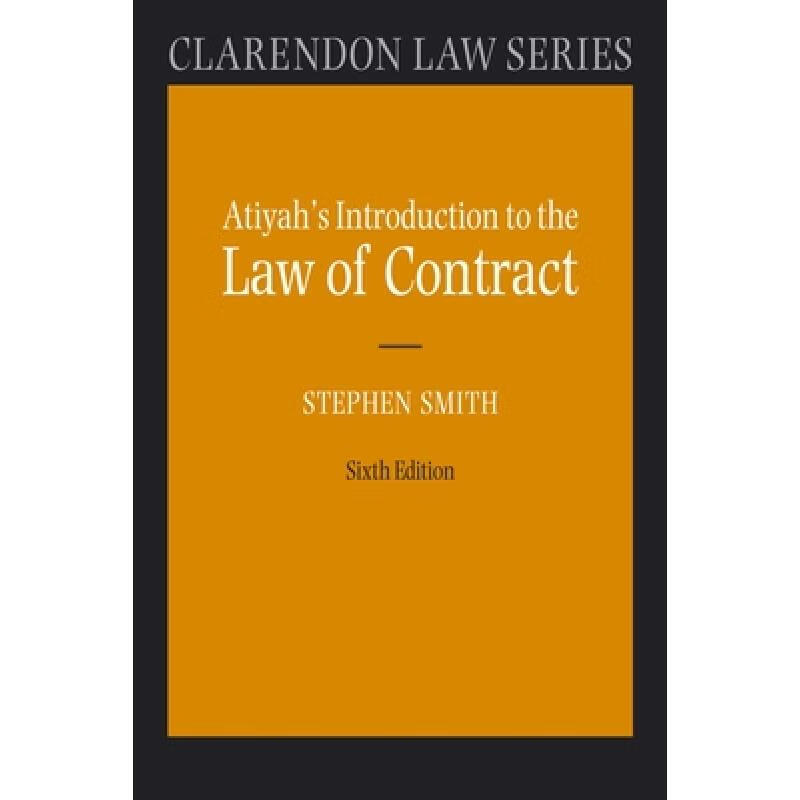 Atiyah's Introduction to the Law of Contract 6/e
