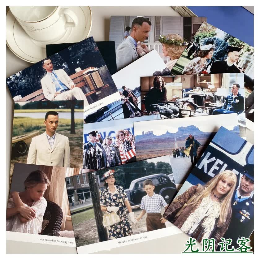复古风 欧美经典电影明信片卡片奥斯卡影片 教父怦然心动乱世佳人 阿甘正传 30张