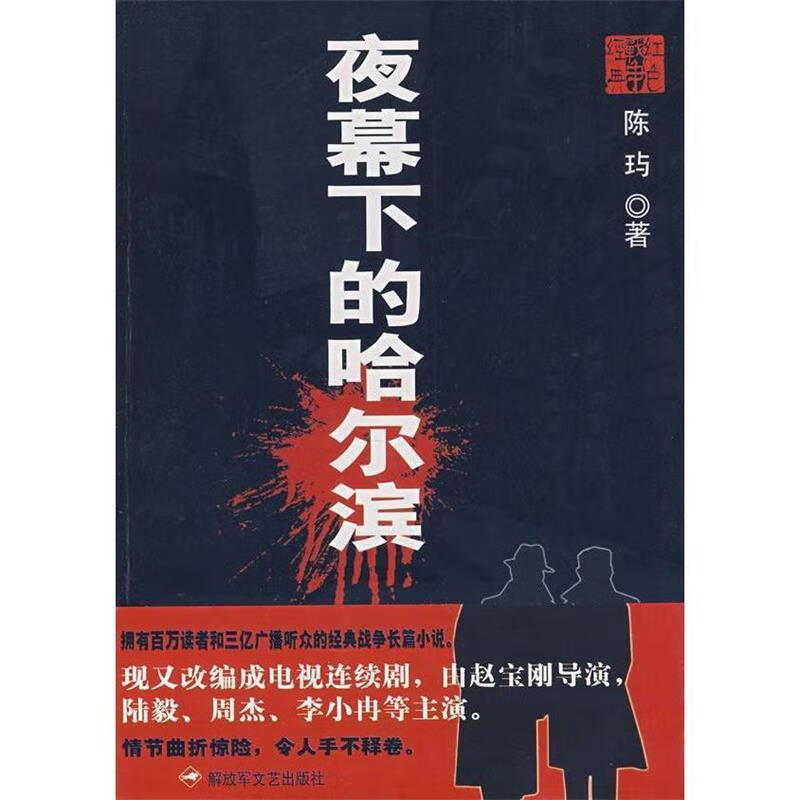 夜幕下的哈尔滨【好书，下单速发】