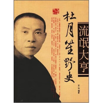 杜月笙野史 王俊 著