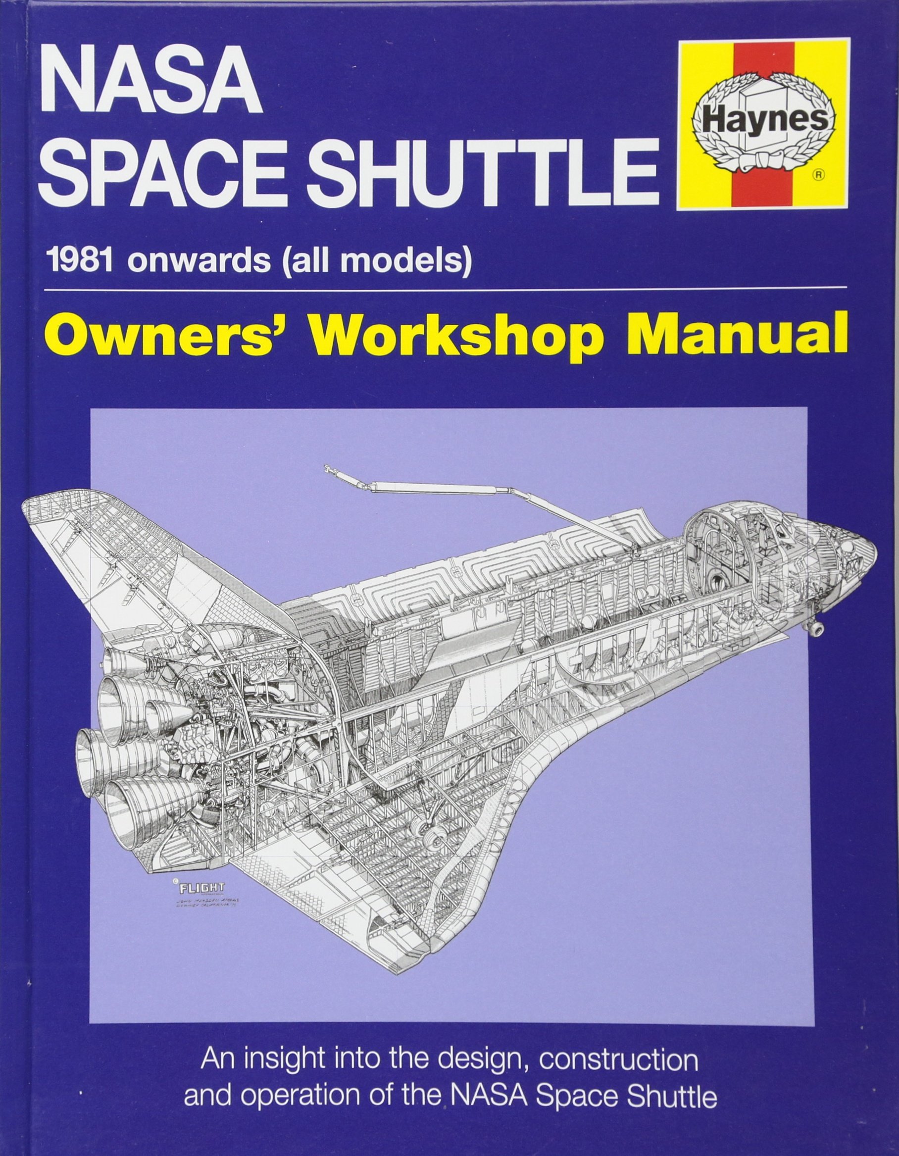 现货 英文原版 Haynes手册 美国航天飞机大揭秘 NASA Space Shuttle (Owner\\\'s Workshop Manual)