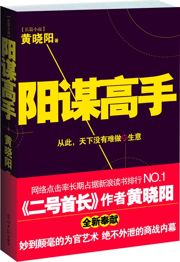 阳谋高手 黄晓阳 著