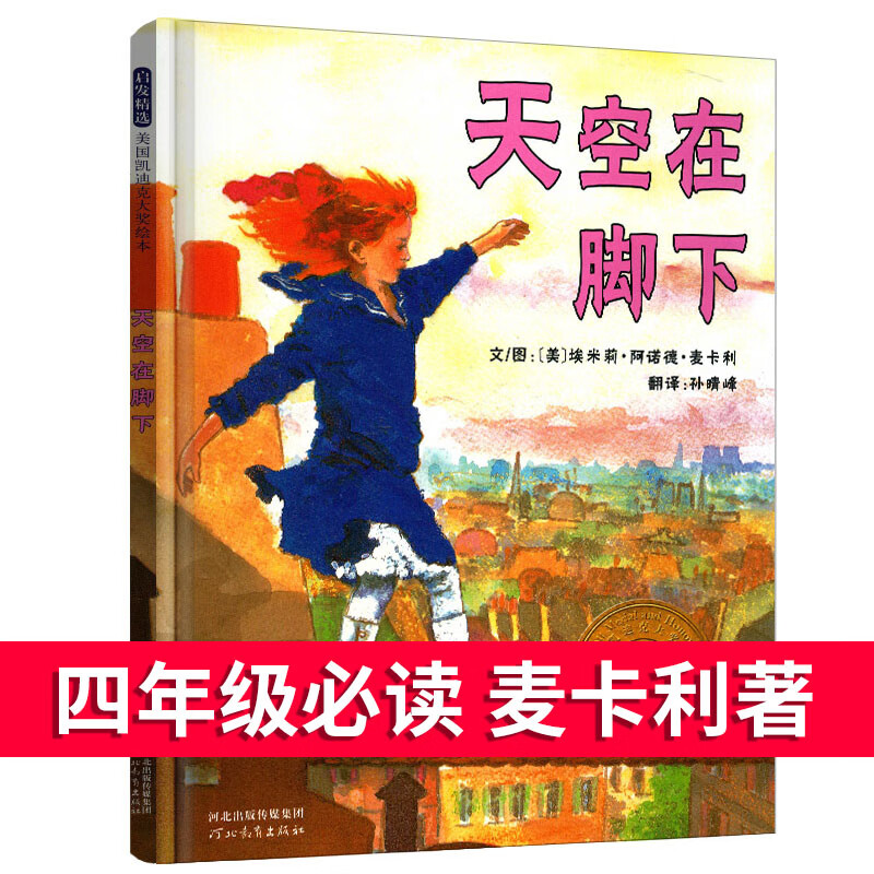 天空在脚下小学生四年级必读经典书目启发绘本河北教育 埃米莉阿诺德麦卡利著孙晴峰译四五年级小 天空在脚下 【四年级绘本】