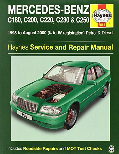 Mercedes-Benz C-Class Petrol & Diesel (93 - Aug 00) Haynes Repair Manual
