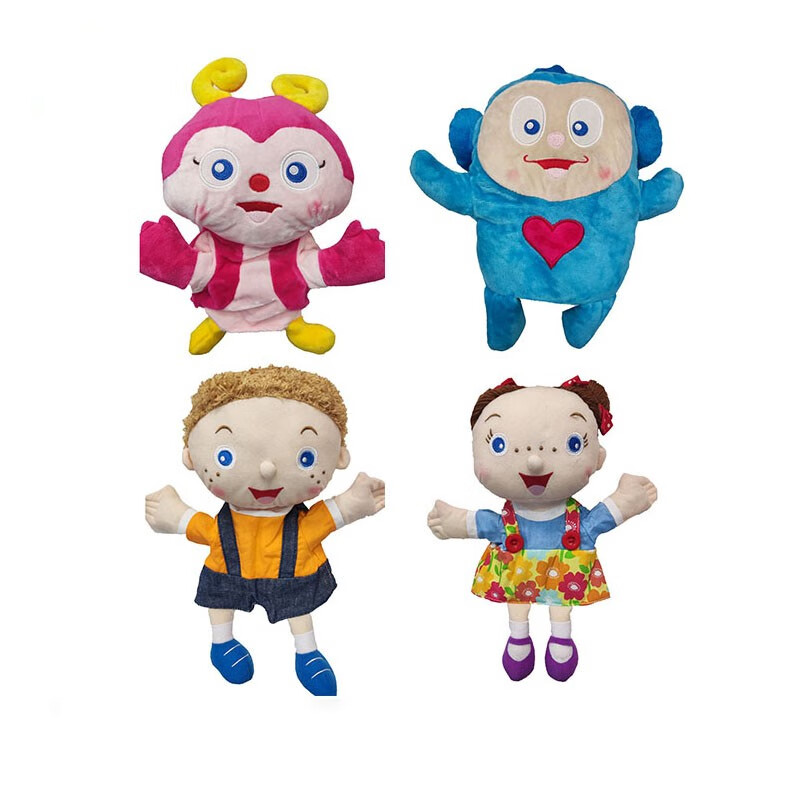 新启翔图书 新启翔 HAND PUPPETS手偶（4只套装）