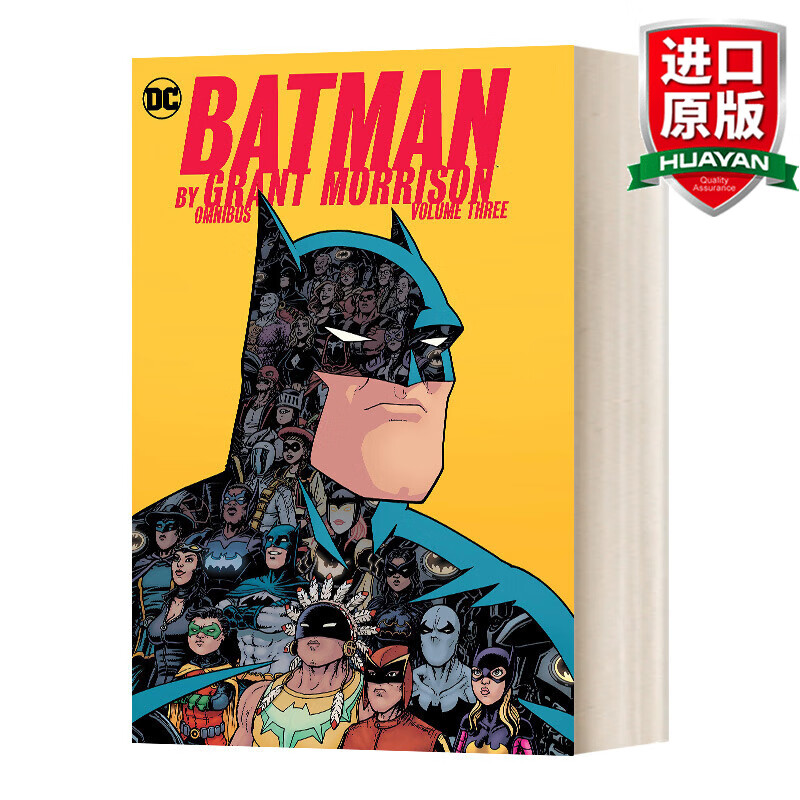 Batman by Grant Morrison Omnibus Vol 3 英文原版 蝙蝠侠 综合卷3 精装 英文版 进口英语原版书籍