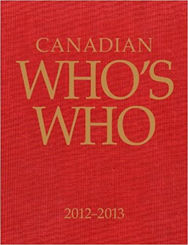 Canadian Who's Who 2012-2013