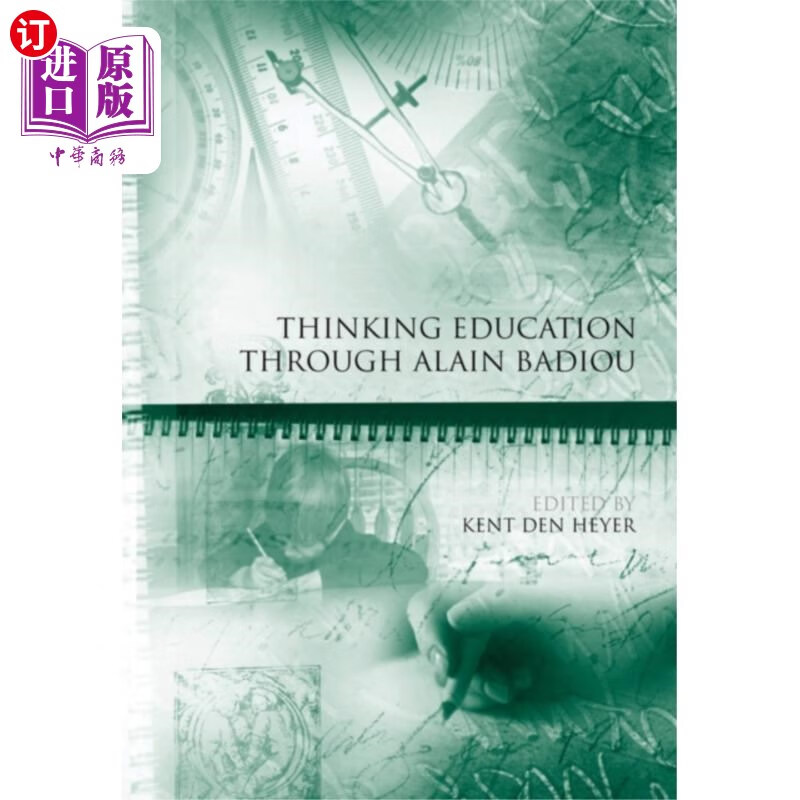 海外直订Thinking Education Through Alain Badiou 阿兰·巴迪欧的思维教育
