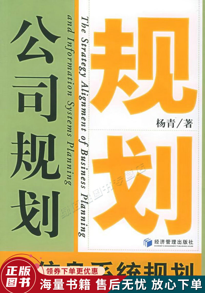 公司规划与信息系统规划