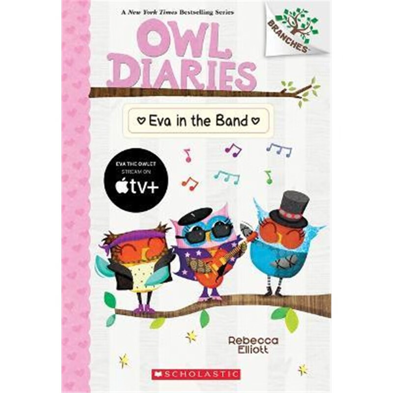 Owl Diaries #17 Eva in the Band