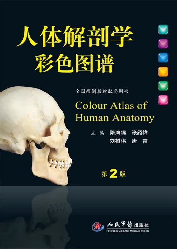 人体解剖学彩色图谱 隋鸿锦等主编
