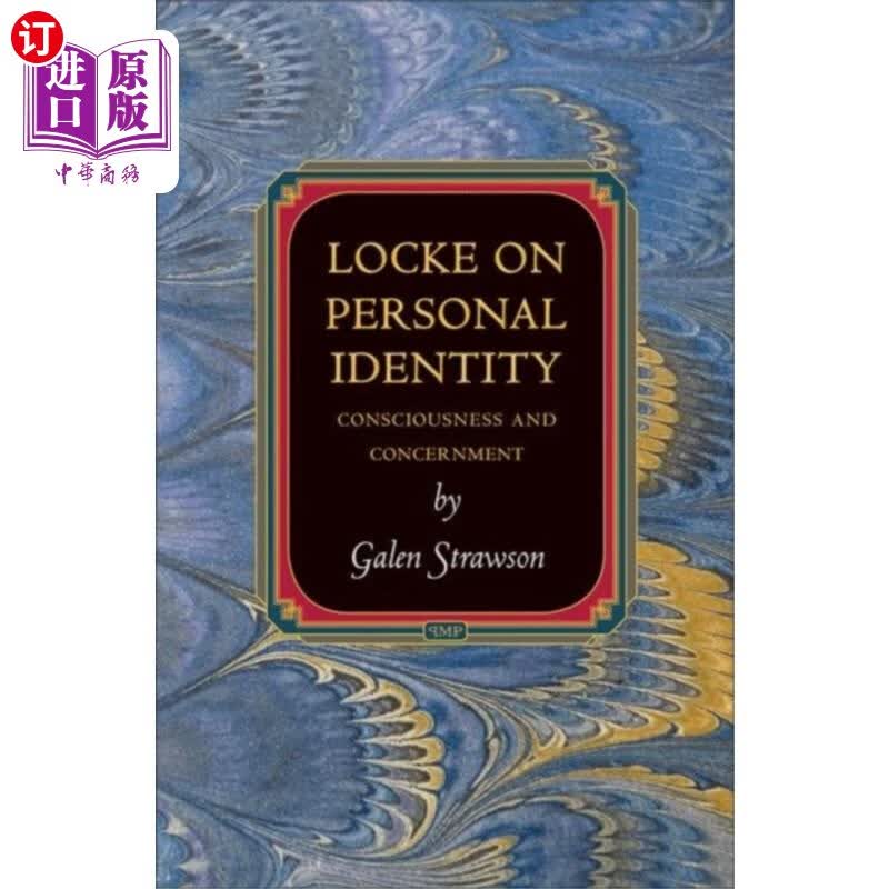 海外直订Locke on Personal Identity 洛克论人格同一性
