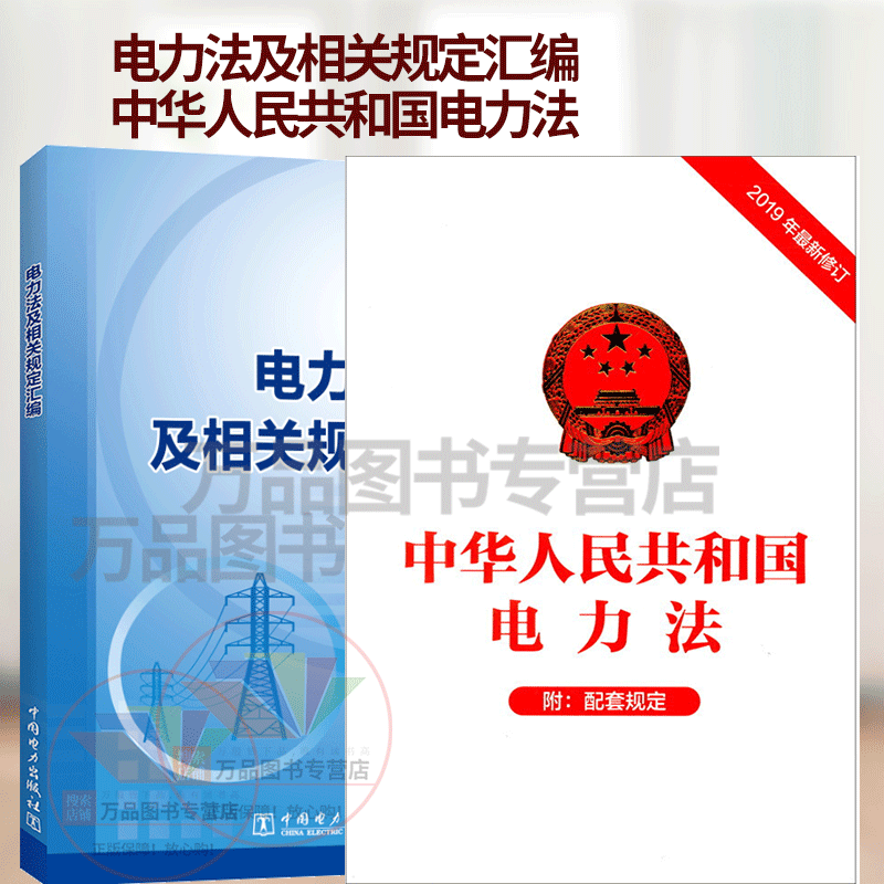 【全2册】中华人民共和国电力法+电力法及相关规定汇编法律法规合编 电力供应与使用条例 电力设施保护条例 实施细则 供电营业规则