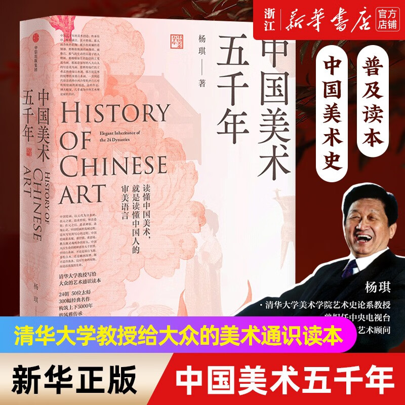 中国美术五千年 杨琪著 清华教授写给大众的中国艺术史入门美学 中国美术史普及读本