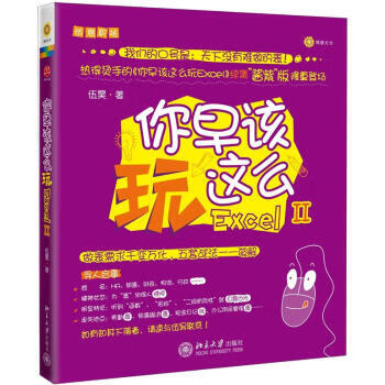 你早该这么玩Excel II【好书，下单速发】