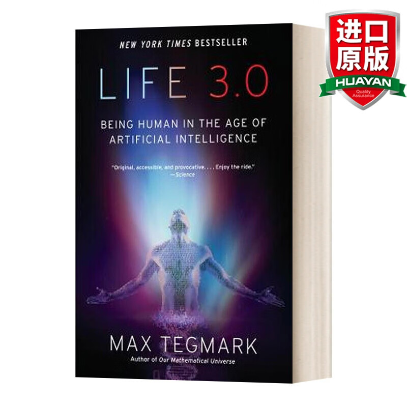 Life 3.0 Being Human in the Age of Artificial Intelligence 英文原版 生活3.0 人工智能时代的人类 英文版 进口英语原版书籍
