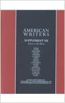 American Writers: Supplement