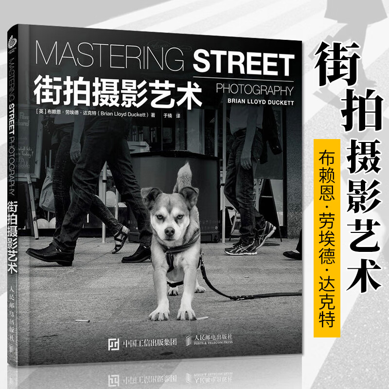 街拍摄影艺术 摄影入门摄影书人像构图轻松学用光后期基础拍摄摆姿艺术拍照专业大全技巧 摄影师的街景拍摄
