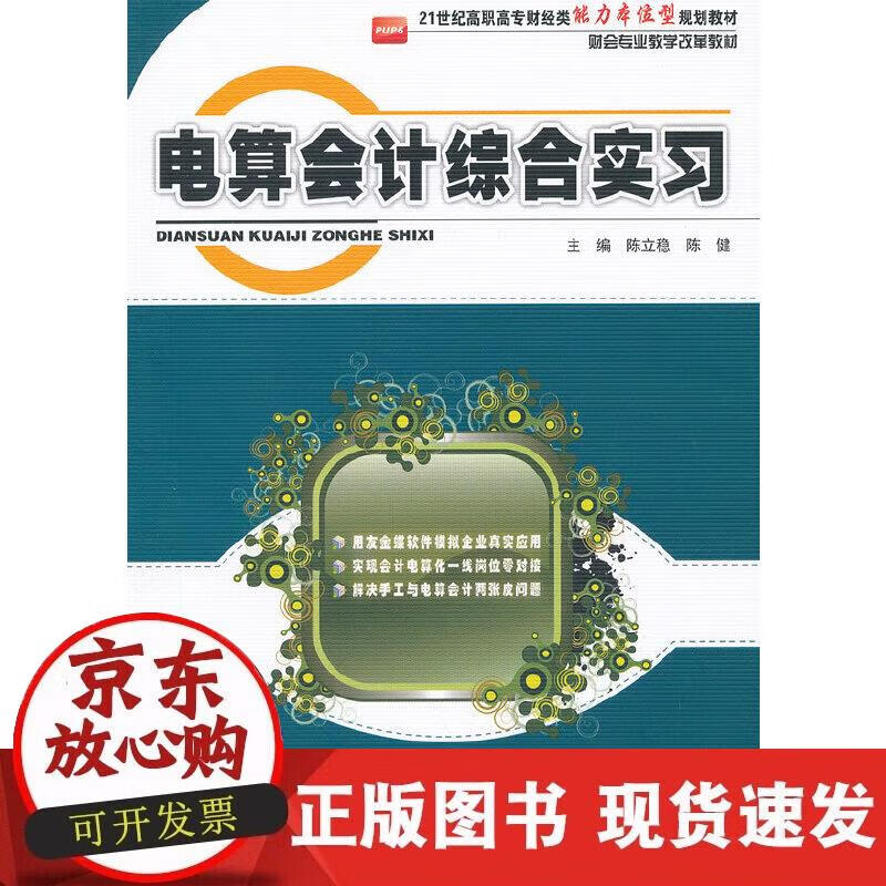【现货】电算会计综合实习