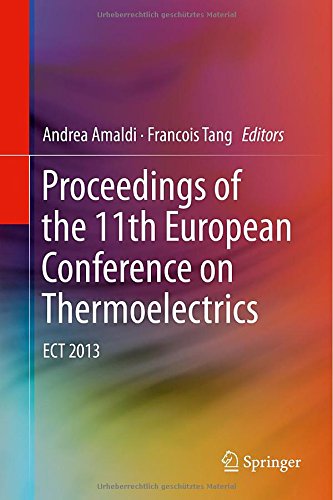 Proceedings of the 11th European Conference on Thermoelectrics