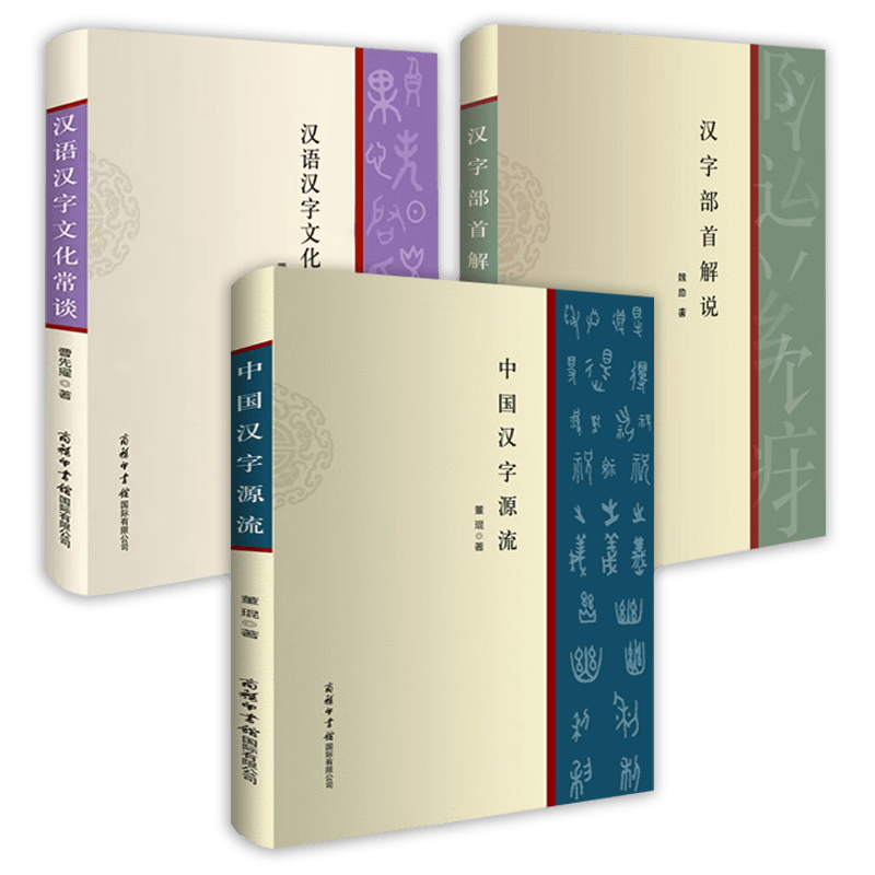 语法知识和运用修辞知识和运用标点符号用法手册 3册中国汉字源流 汉语汉字文化常谈 汉字部首解说