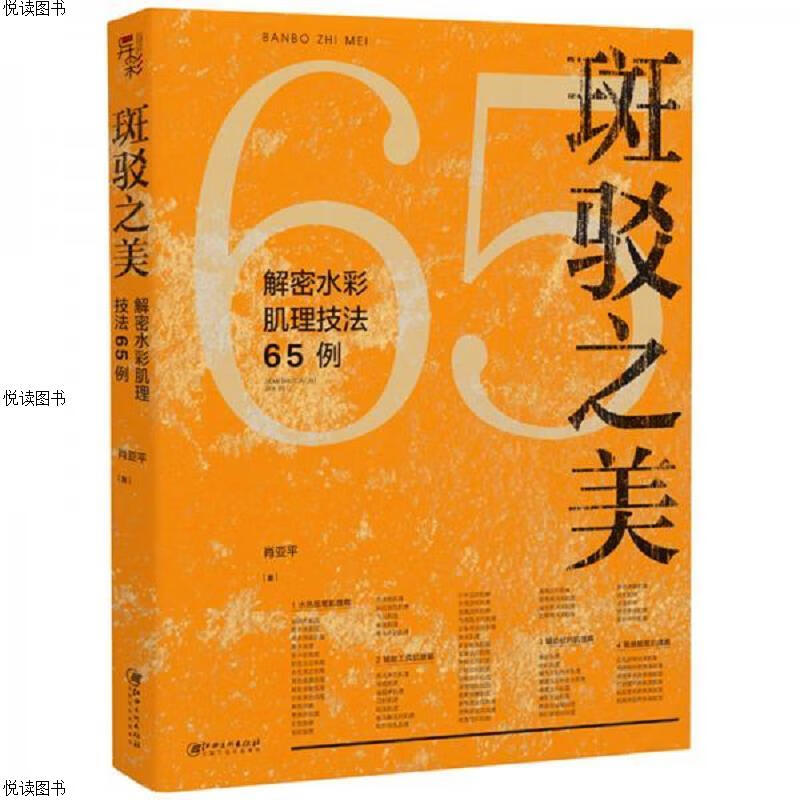 斑驳之美：解密水彩肌理技法65例