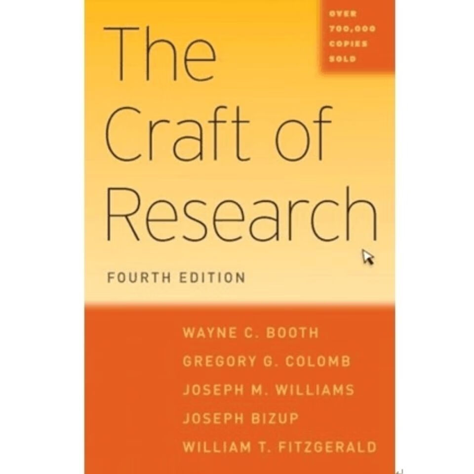 The Craft of Research, Fourth Edition 英文原版 纸质书
