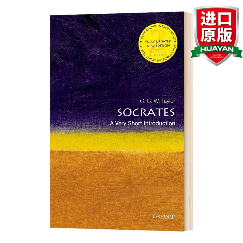 英文原版 牛津通识读本苏格拉底 Socrates A Very Short Introduction